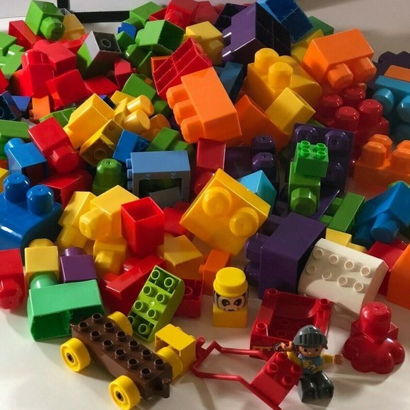 Lego | Other | Mix Lot 4 Piece Large Lego Ritvik Mega Bloks | Poshmark